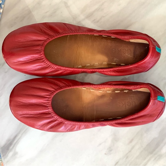 Tieks | Shoes | Tieks Ballet Flats Cardinal Red | Poshmark